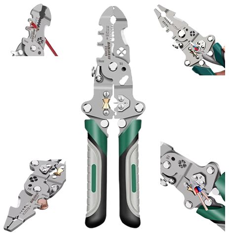 Multifunctional Foldable Wire Stripper Electrical Pliers 18 In 1