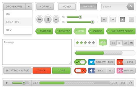 Download Free Circular Progress Bar UI PSD Free Progress Bars