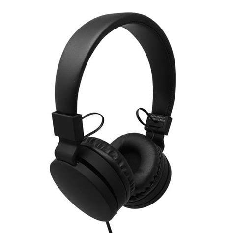 Aud Fonos De Diadema Con Cable Modelo Hm Negro Comprashop