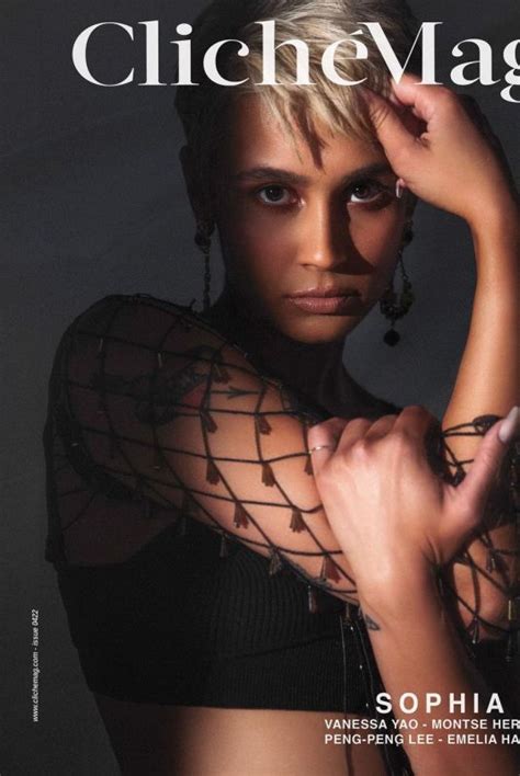 Sophia Ali On The Cover Of Cliche Magazine April 2022 Hawtcelebs