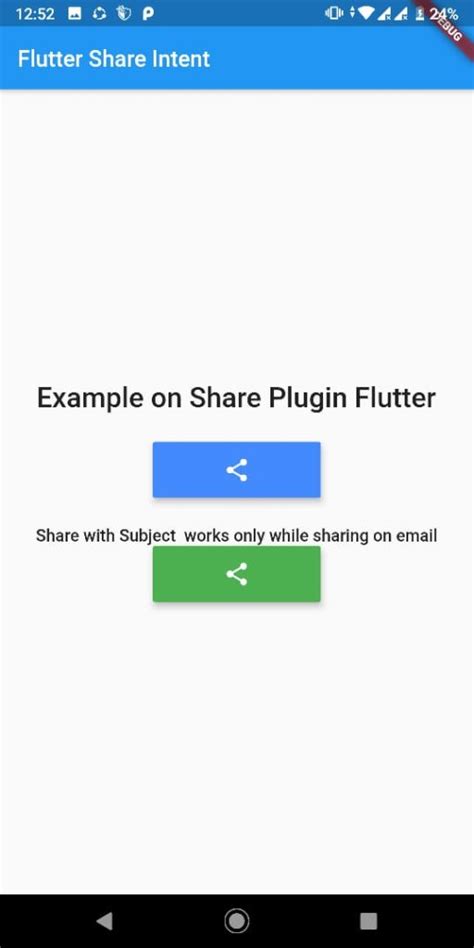 Flutter Share Plugin With Complete Source Code Example