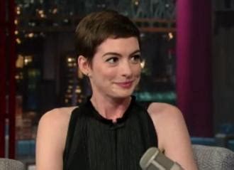 Anne Hathaway Experienced Mental Patient Level Crying When She Cut Her Hair For Les Miserables