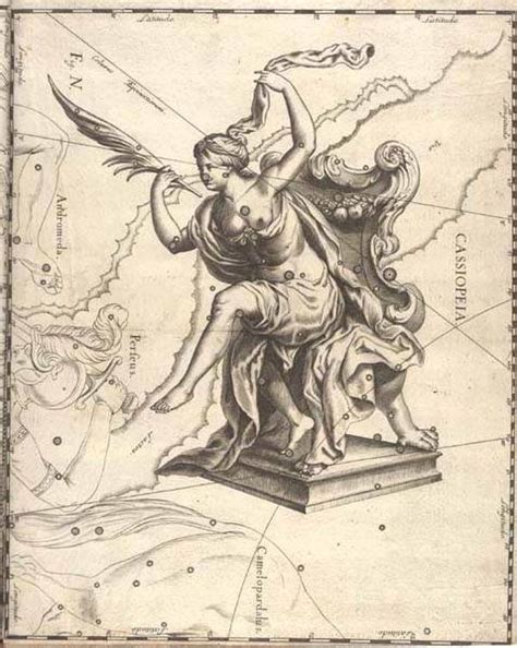 Cassiopeia The Queen Ascends In September And October