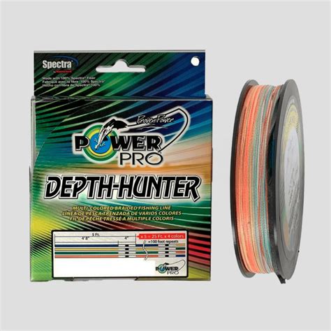 Multifilamento Power Pro Depth Hunter 30lb 028 305 M Multicolor