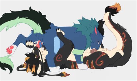 Rule 34 69 Position Aroused Balls Bodily Fluids Cum Cum In Mouth Cum Inside Dangodragon Dragon