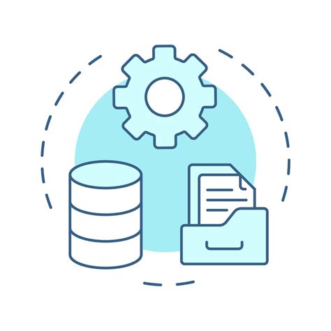 Managed Stage Soft Blue Concept Icon Data Governance Maturity Model Structured Data Oversight