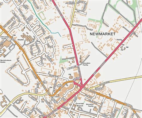 Newmarket Street Map