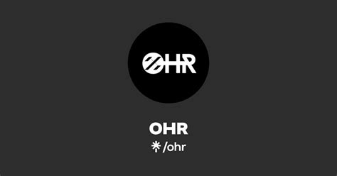 Ohr Instagram Linktree