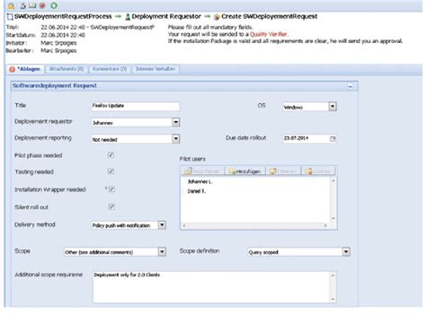 10 Initiating A Software Deployment Request Download Scientific Diagram