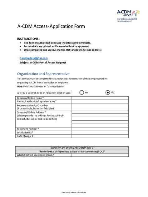 Fillable Online A Cdm Portal Access Application Form Fax Email Print