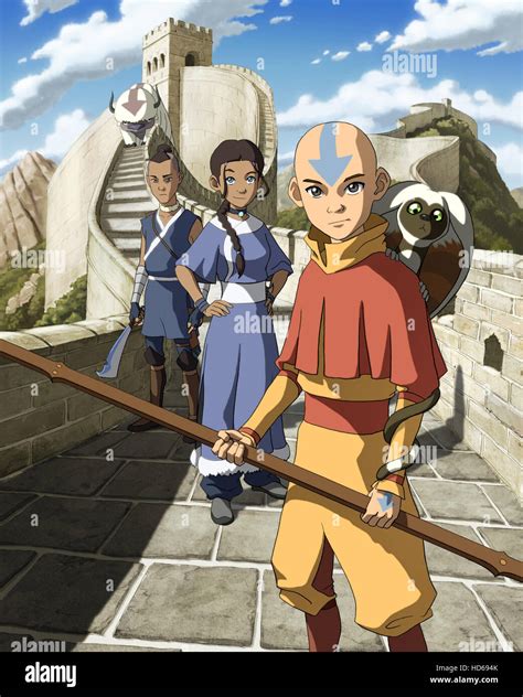 Avatar The Last Airbender From Top Left Appa Sokka Katara Aang