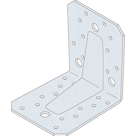 Simpson Strong Tie Heavy Duty Angle Bracket Silver 60 X 100 X 100mm
