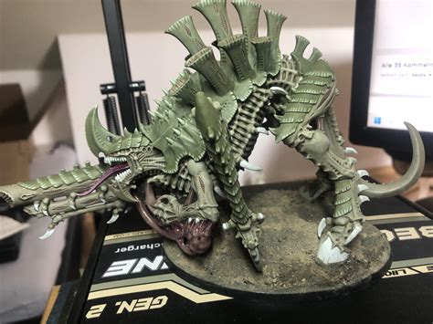Tyrannofex Finished Rwarhammer40k