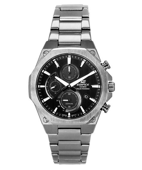 Casio Edifice Slim Line Chronograph Efs S570dc 1a 100m Mens Watch
