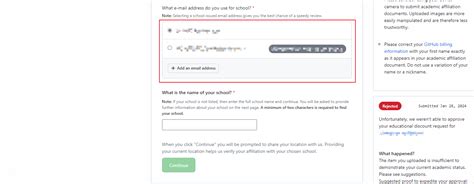 Github学生认证申请（包括开启2fa，完善billing信息等以完成申请） Csdn博客