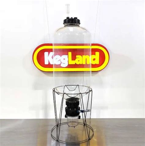 FERMZILLA-55L-конический ферментер UNI TANK-теперь с нержавеющей ручкой