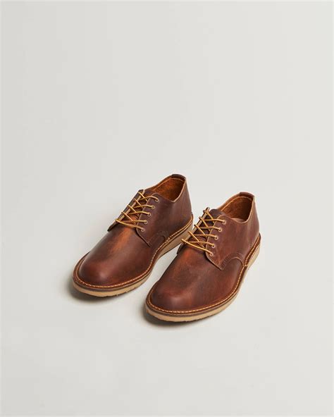 Red Wing Shoes Weekender Oxford Copper Roughthough Leather At Careofcarlc