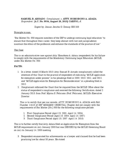 Arnado V Adaza Pdf Impeachment Public Law