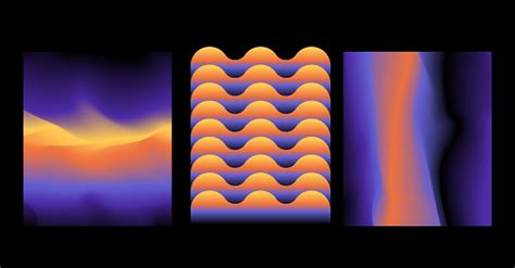 벡터 일러스트레이션 컬렉션 트렌디한 추상적인 크리에이티브 미니멀리스트 프린트와 밝은 그라데이션 색상의 작곡 소셜 미디어 게시물에 대한 디자인 템플릿 0명에 대한 스톡 벡터