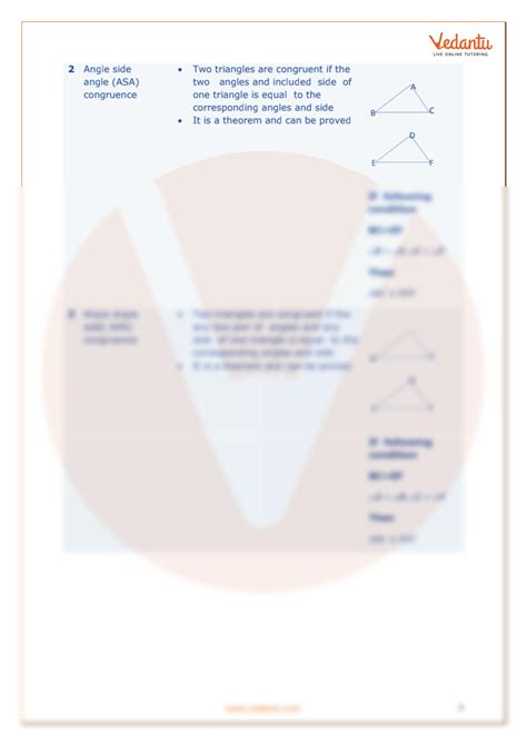 Solution Learn Important Formulas For Class 10 Maths Triangles Studypool