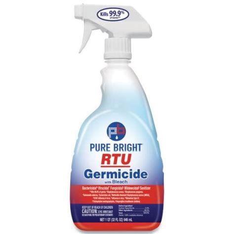 Pure Bright Ready To Use Germicide Cleaner With Bleach 932 Oz