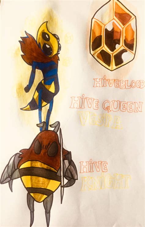 Hive Queen Vespa Hollow Knight By Goodra676 On Deviantart