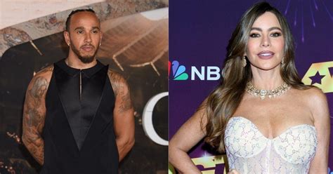 Sofia Vergara Insists Shes Not Dating Racing Driver Lewis Hamilton