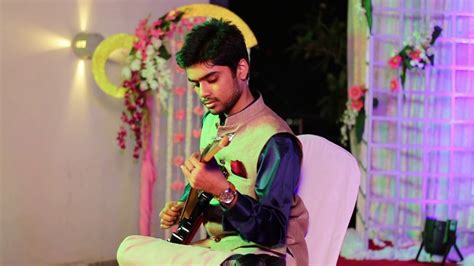 Subham Verma Guitar Performance At Sangeet Kunaisha Youtube