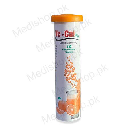 Vc Cal Plus Effervescent Tablets Medishop Pk