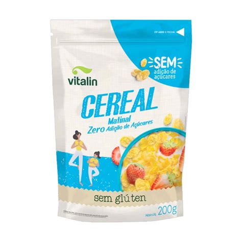 Cereal Matinal Zero Sem Glúten Vitalin Empório Quatro Estrelas
