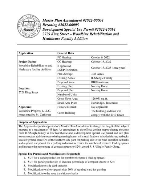 Fillable Online Proposals Requiring Master Plan Amendment Fax Email