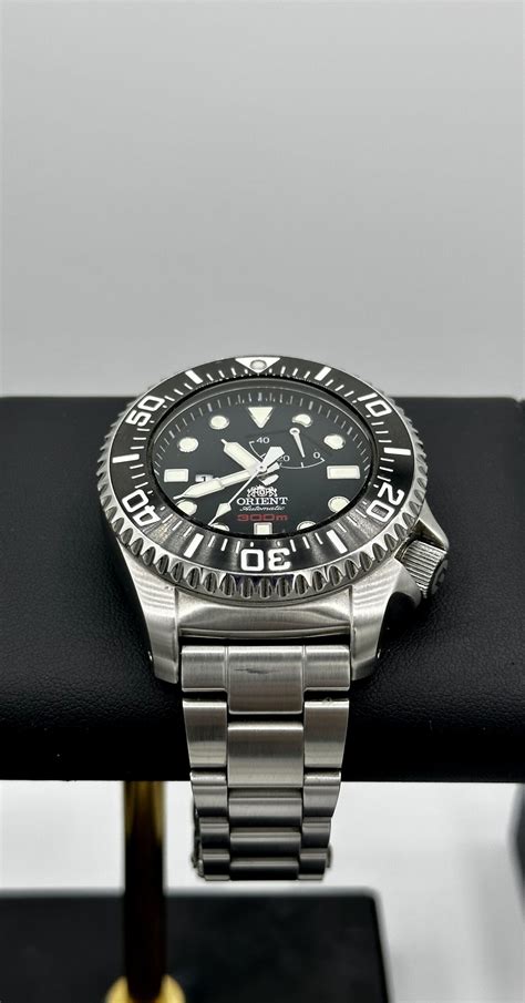Orient Diver 300m Saturation Diver Automatic Black Dial Power Reserve