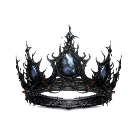 Premium Ai Image Beautiful Ghothic Black Gothic Crown Clipart