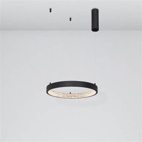 Led Pendelleuchte Preston In Schwarz Matt Nova Luce