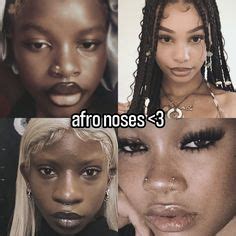 Afro Noses Big Nose Beauty Afro Big Noses