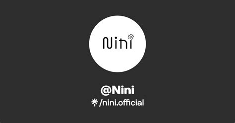 Nini Instagram Facebook Linktree