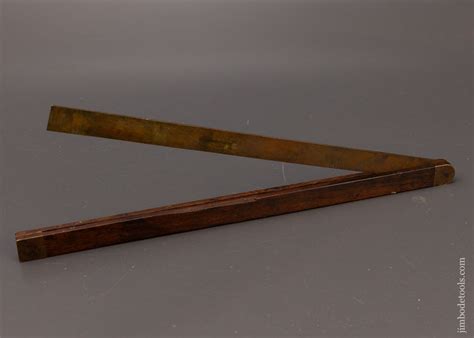 Very Rare Stanley No 42 12 Rosewood Ship Wrights Bevel Square 111