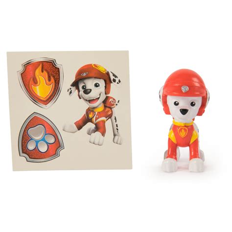 Paw Patrol Rescue Wheels 6 Piece Pup Squad Action Figure T Set