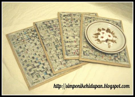 Kreasi Daur Ulang Kertas Koran