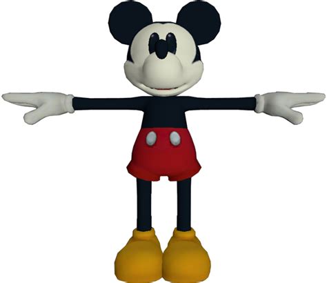 Mickey Mouse Epic Mickey Wii The Models Resource