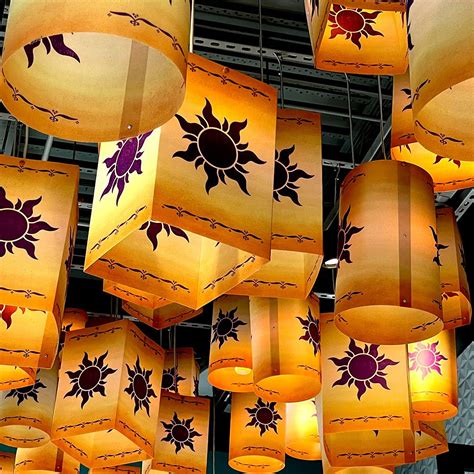 Rapunzel Floating Lanterns Disney Magical Express Disneyland Images Disney Trips