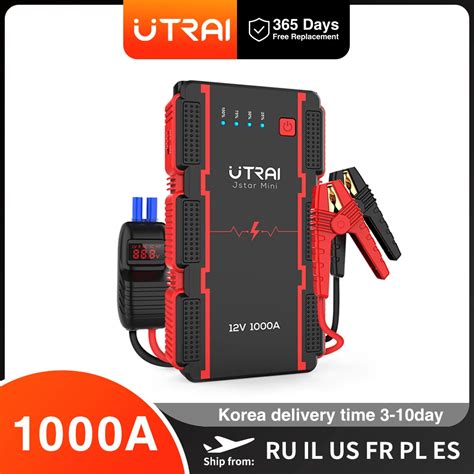 Utrai 1000a Jump Starter Power Bank Za 3591 ~144zł Lowcychinpl