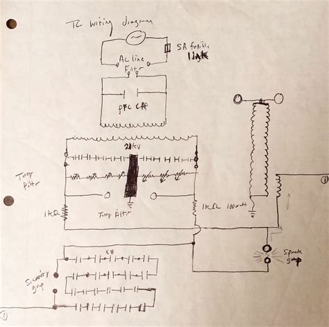 Building A Tesla Coil Schematic Plans