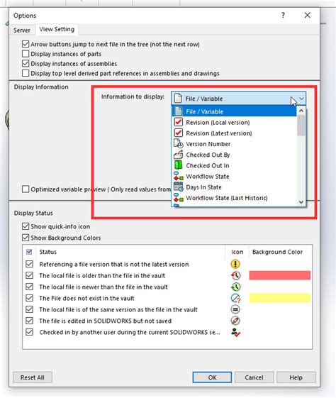 Solidworks Pdm Add In Options Seacad Technologies