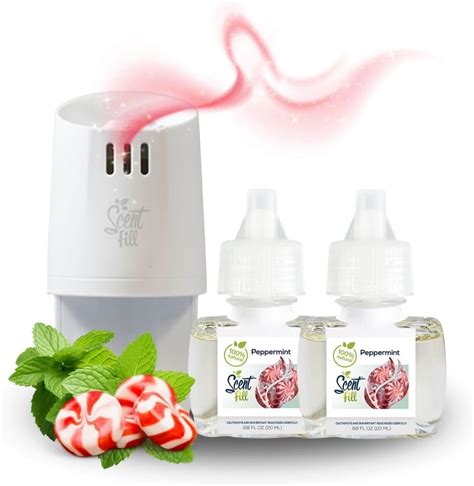 Scent Fill 100 Natural Peppermint Plug In Air Freshener