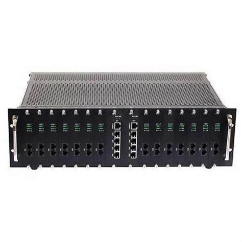 Black Analog Voip Gateway Fxs 112 Port Dag3000 112s At ₹ 115561 Piece In Noida
