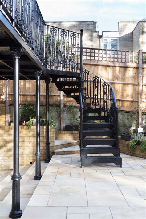 Outdoor Stairs British Spirals And Castings