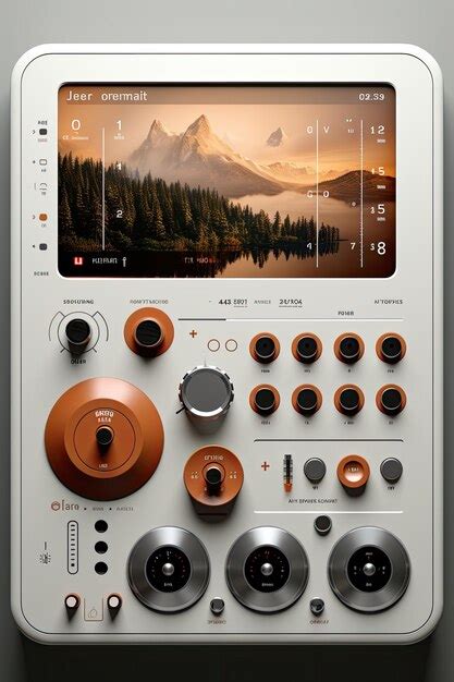 Premium Photo Iot Control Panel Ui Mockup Design A Userfriendly