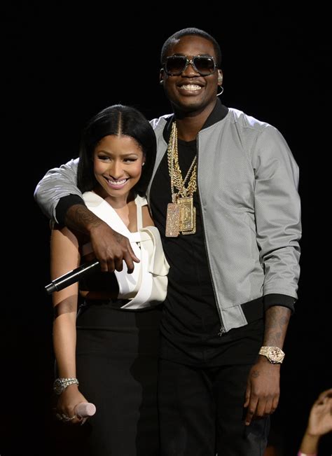 Nicki Minaj And Meek Mill Engaged Young Money Rapper Flaunts Diamond
