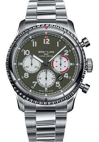 Breitling Aviator 8 B01 Chronograph 43 Curtiss Warhawk Watch Steel